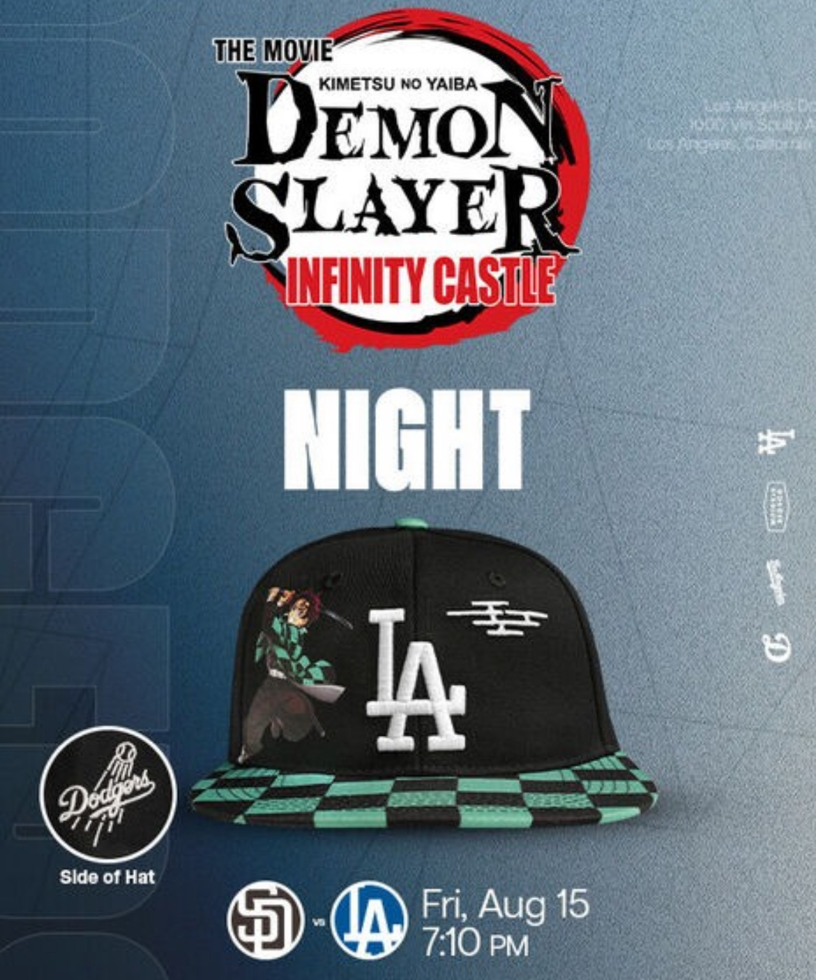 ドジャースが「鬼滅の刃」と異色コラボ 日本アニメがMLBを席巻 限定キャップ配布＆ドローンショーも | 瞬刊モッツ｜モッツ出版株式会社